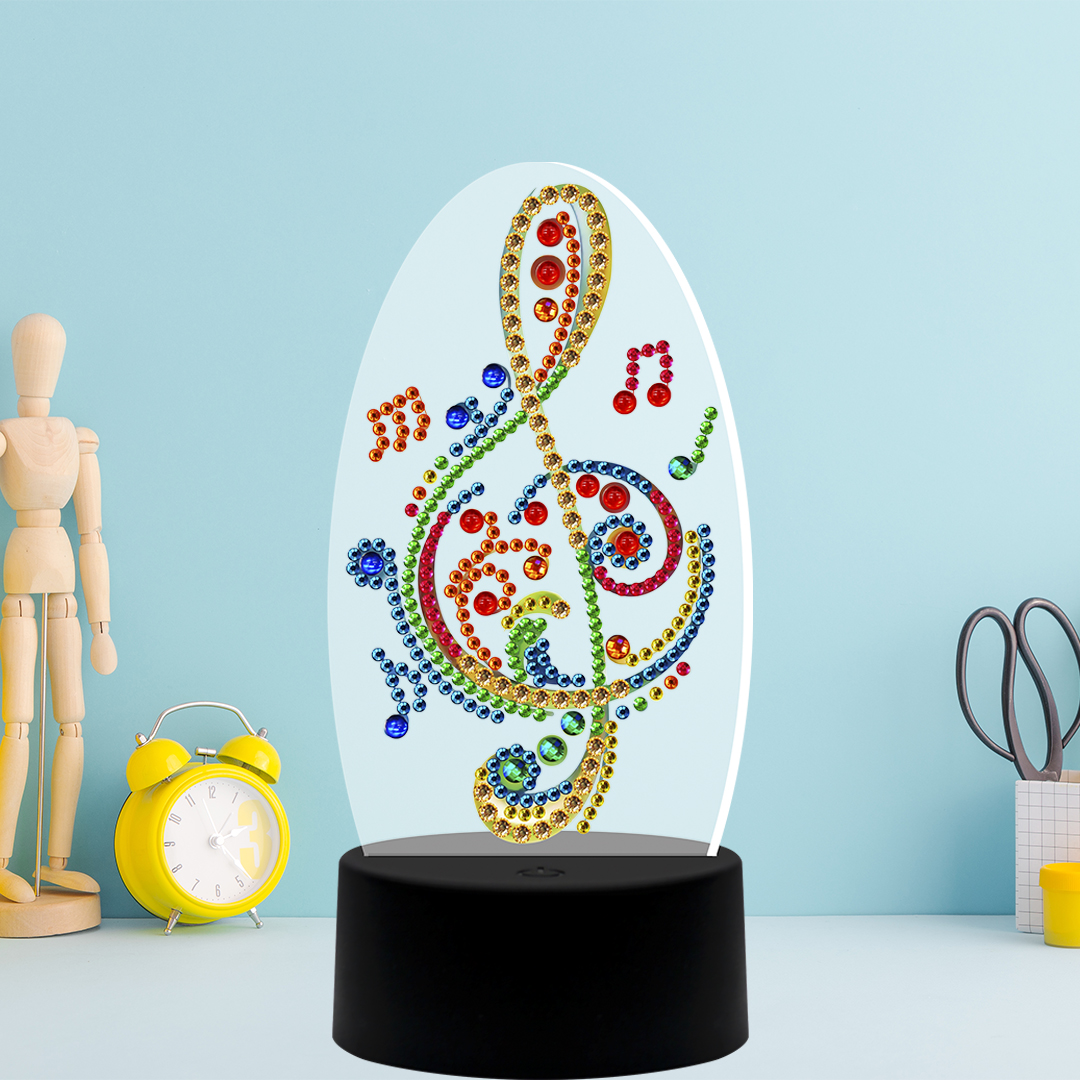 Music Note 5D LED Color-changing Nightlight